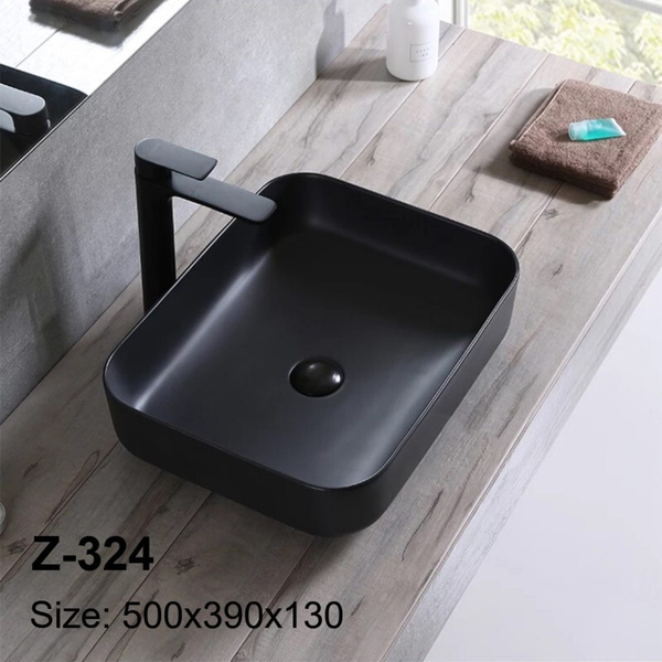 Раковина Zandini Z-324, черный матовый купить по доступной цене с доставкой в интернет-магазине ...