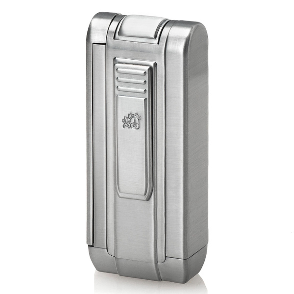 Зажигалка газовая турбо Colibri OF LONDON Tri-Cutta Satin Silver ...