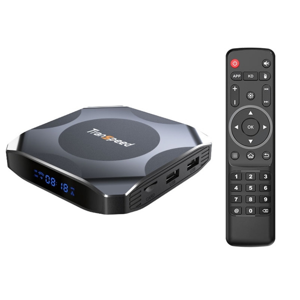 Медиаплеер Transpeed AV1, 3.5 мм, HDMI, RJ-45 Ethernet, USB, Оптический ...