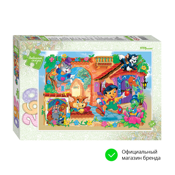Степ Пазл / Пазл "Буратино" (Любимые сказки) 260 деталей Step Puzzle - купить с доставкой по ...