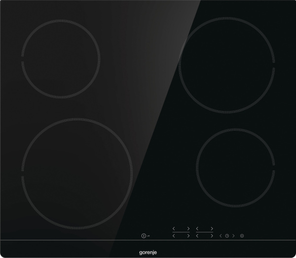 Встраиваемая варочная панель электрическая Gorenje CT41SC Black купить ...