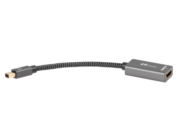 Переходник mini DisplayPort HDMI (M/F) TELECOM 15 см 4K 60Hz адаптер ...