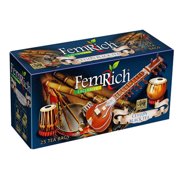 Чай цейлонский "FEMRICH Exclusive" черный пакетированный 25 шт - купить ...