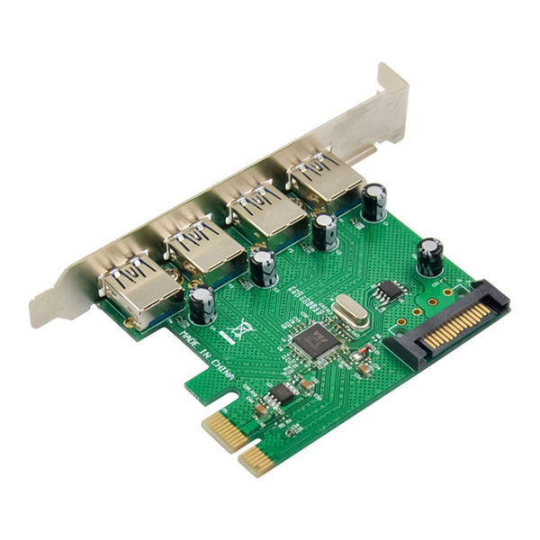 VL805 PCI Express адаптер карта PCI-E X1 4 порта USB 3.0 расширение ...