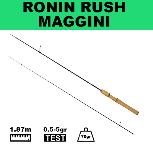 Спиннинг Ronin Rush MAGGINI, от 0.5 гр купить по выгодным ценам в интернет-магазине OZON (674834658)