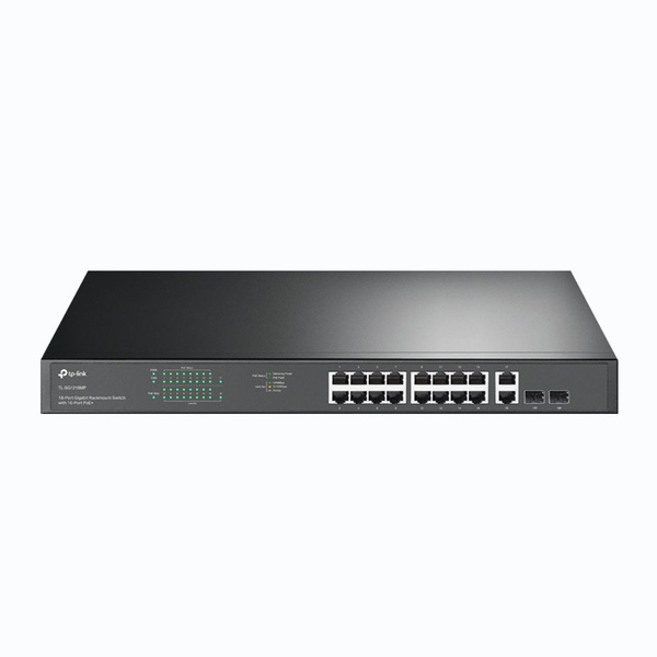 Коммутатор TP-Link TL-SG1218MP, Количество портов: 16x1 Гбит/с (TL ...