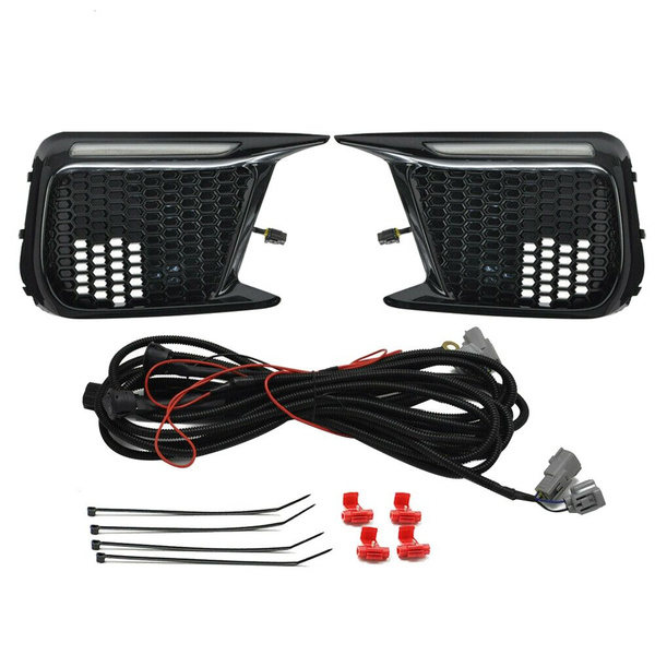 Белые светодиодные дневные ходовые огни ДХО + противотуманные фары для ...