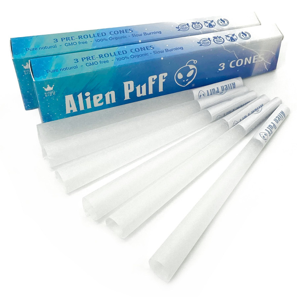 Вопросы и ответы о 2уп. Готовые конусы 3шт. Alien Puff Weed RICE Pre ...