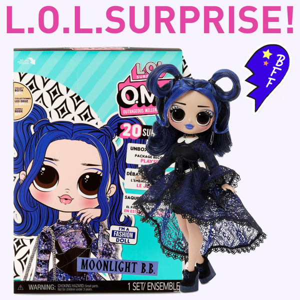 Кукла LOL Surprise! OMG Moonlight B.B. / Большая ЛОЛ ОМГ Мунлайт Би Би ...