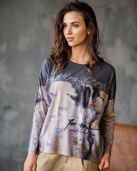 Лонгслив SAHAR art lab - купить с доставкой по выгодным ценам в интернет-магазине OZON (743555845)