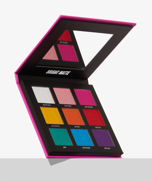 Палетка теней для век Beauty Bay BRIGHT matte 9 colour palette - купить ...