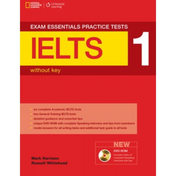 Exam Essentials Practice Tests IELTS 1 + DVD | Harrison Mark, Whitehead ...