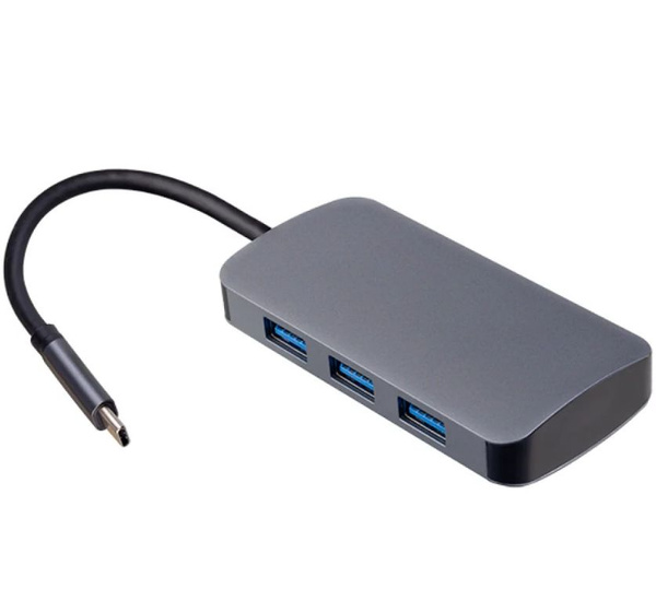 Концентратор USB Type-C 5 in 1 (PF-Type-C-20) - купить с доставкой по ...