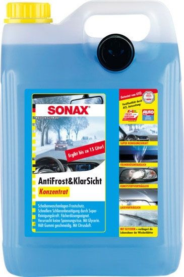 Sonax Жидкость стеклоомывателя Концентрат до -60°C, 5 л, 1 шт. купить ...