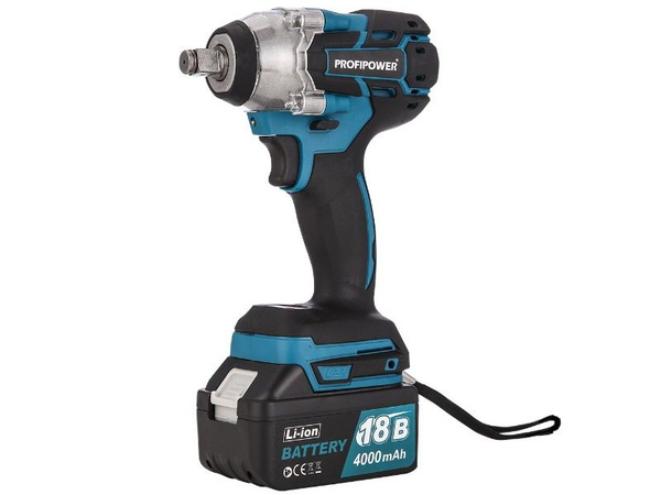 Аккумуляторный гайковерт бесщеточный ударный ProfiPower MKDTW-18B (E0081) - купить с доставкой ...