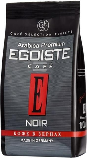 Кофе в зернах Egoiste Noir 1 кг - купить с доставкой по выгодным ценам ...