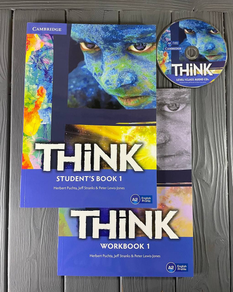 Think 1 Student's Book and Work Book учебник + рабочая тетрадь + CD ...