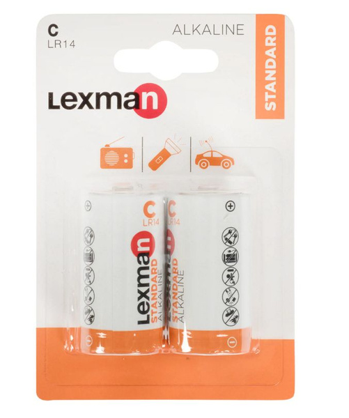 Lexman Батарейка C - купить с доставкой по выгодным ценам в интернет ...