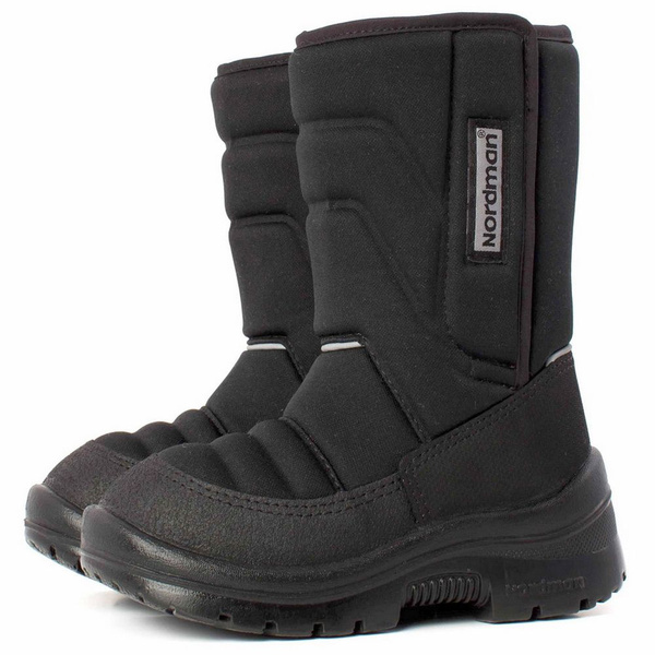Сапоги Мальчики, Женский Nordman Текстиль, размер 39 черный Зима 6 Россия Россия Липучки купить ...