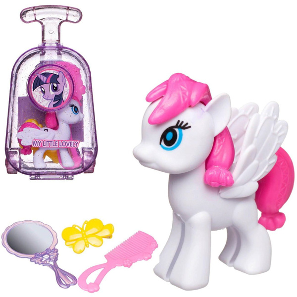 Фигурка Junfa Пони-пегас белая в чемоданчике WK-D1889/белая - купить с доставкой по выгодным ...