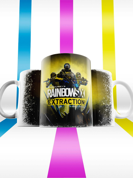 Кружка "rainbow six.rainbow six extraction.рейнбоу сикс экстракшен 2 ...