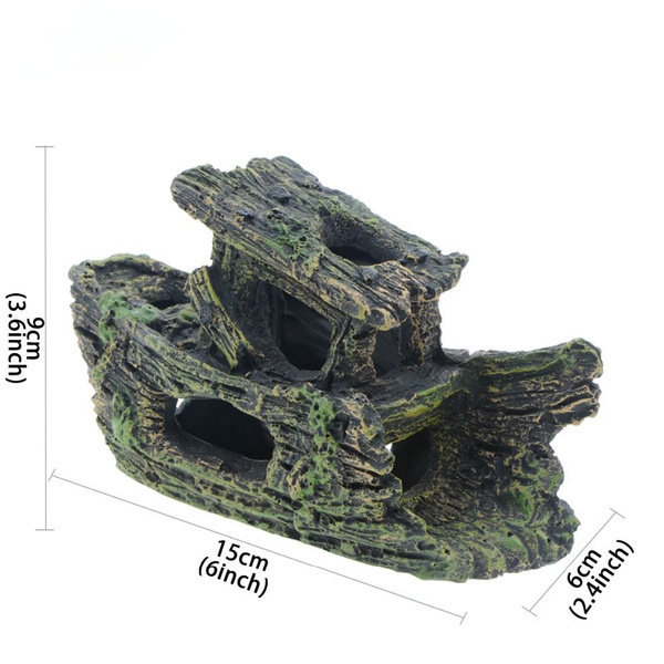 Декор и Украшения аквариума/Пиратский корабль / Коллекция затонувших ...