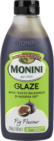 Соус бальзамический Monini Balsamic Glaze глазурь со вкусом инжира ...