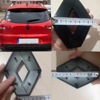 Renault Clio 4, Fluence, Megane 4, Captur Хромо-никелевая эмблема на ...
