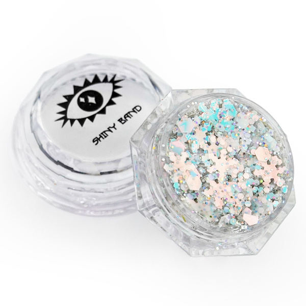 SHINY BAND / Глиттер гель Блестки для лица Новогодний / 5 мл - купить с ...