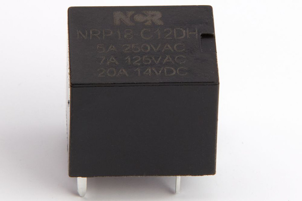 Реле HFKH/12-ZS-T (NRP-18-C-12D-S-H) 20A-конт.1С NCR - купить по ...