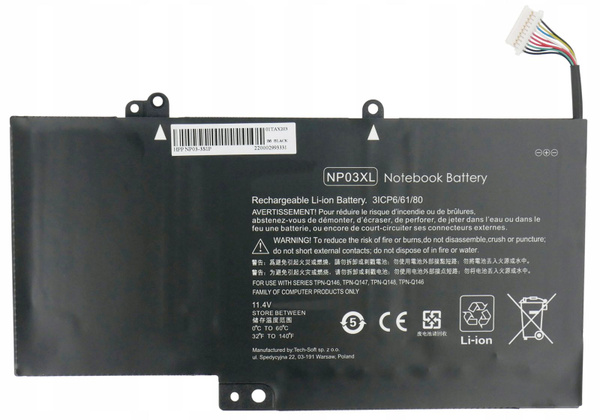 Аккумулятор HP NP03XL / NP03 для Envy x360 / Pavilion 13 X360 купить на ...