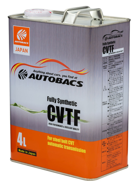 Трансмиссионное масло для вариаторов AUTOBACS CVTF Fully Synthetic (4л ...