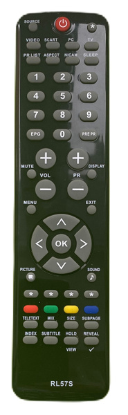 Пульт ДУ LCDTV RL57S - купить по выгодной цене в интернет-магазине OZON (857484743)