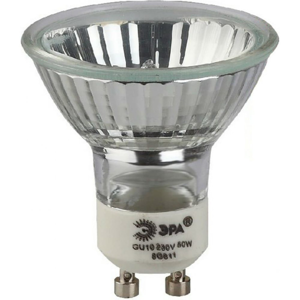 Галогенная Лампочка ЭРА GU10 Рефлектор 300 Лм 2700 К - купить в интернет магазине OZON (1219953978)