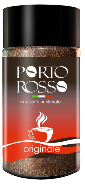 Porto Rosso Кофе сублимированный ORIGINALE 90 г купить на OZON по ...