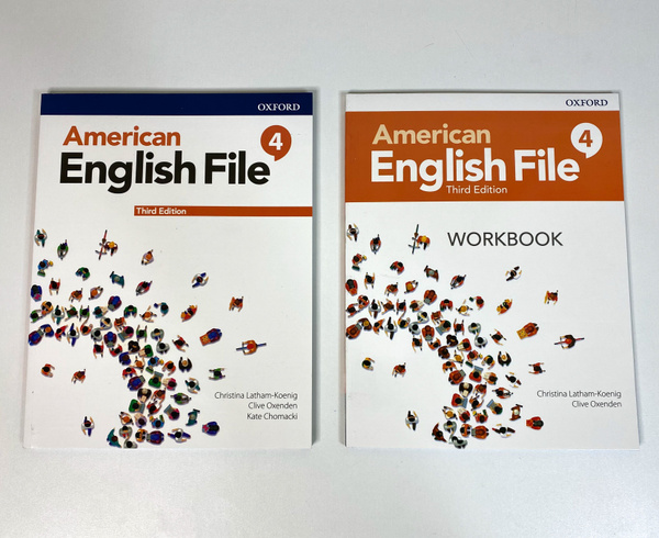 American English File 4 Third Edition, Student book + workbook + CD ...