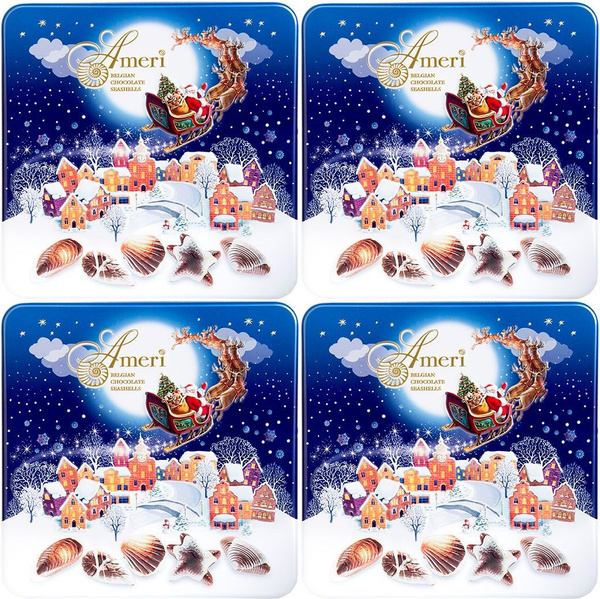 Конфеты шоколадные Ameri пралине, комплект: 4 упаковки по 500 г - купить с доставкой по выгодным ...