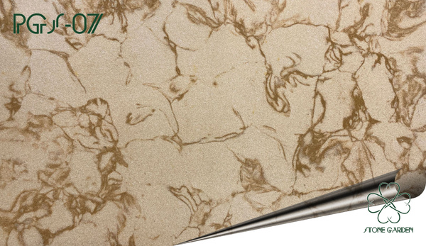 Гибкий камень Stone Garden Гибкая мраморная плитка PGS-075, 27.5x47.5 ...