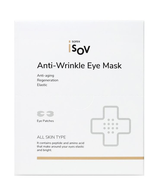 Лифтинг-патчи на верхнее и нижнее веко Isov Anti-Wrinkle Eye Mask 30пар ...