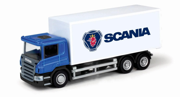 Машина металлическая RMZ City 1:64 SCANIA - Машина грузовой фургон ...