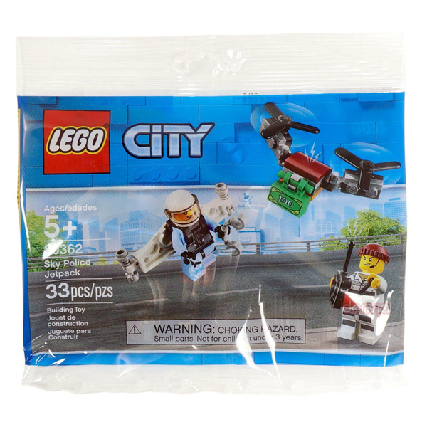 Конструктор Lego 30362 City Sky Police Jetpack - купить с доставкой по ...