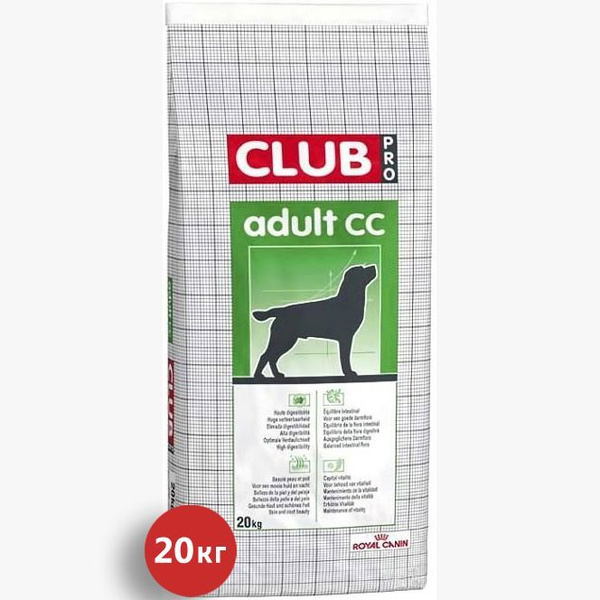 Royal Canin Club CC PRO Сухой корм для взрослых собак с нормальным ...