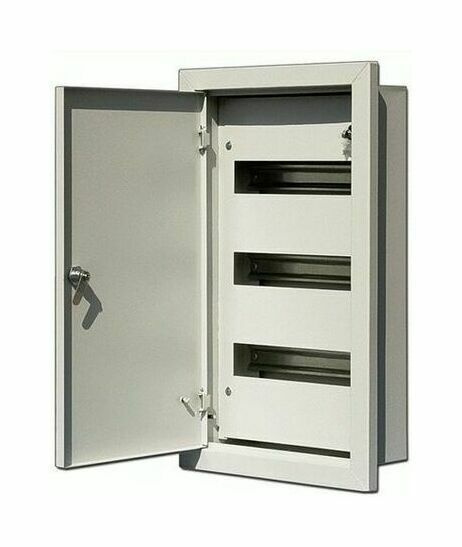 Корпус навесной ЩРН-48 680х300х120 48мод. IP31 метал. DEKraft 30205DEK купить на OZON по низкой ...