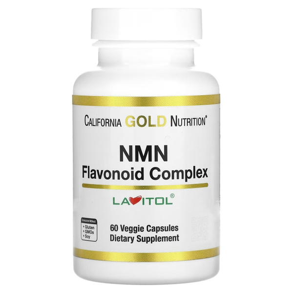 NMN, никотинамид мононуклеотид комплекс с флавоноидами, 60 растительных ...