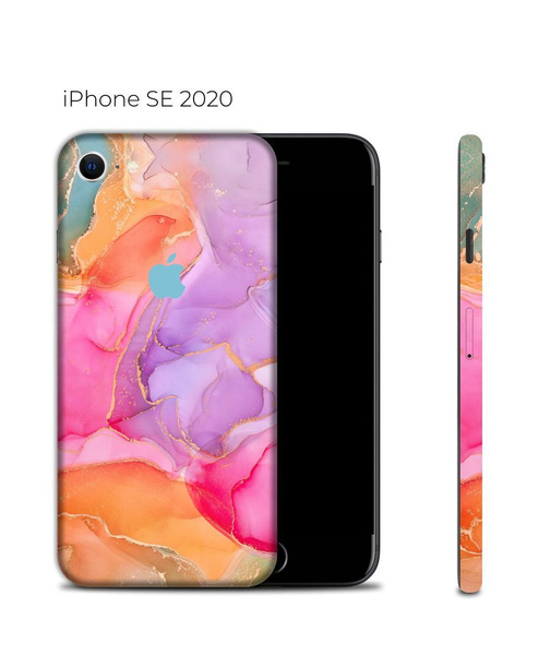 Гидрогелевая пленка на заднюю крышку телефона iPhone SE 2020 с защитой ...