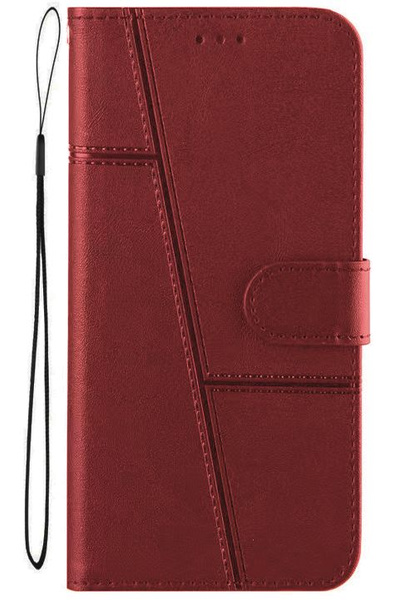 Чехол книжка wallet case для Huawei Nova 11 / Хуавей Нова 11 (Красная ...