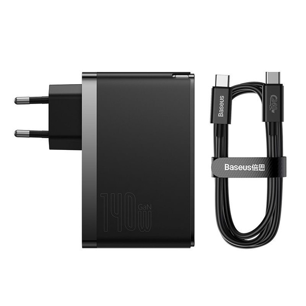 Зарядная станция для мобильных устройств Baseus Gan5 Pro, 140 Вт, USB 3 ...