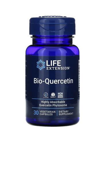 Био-Кверцетин LIFE EXTENSION Bio-Quercetin 30 капсул - купить с ...