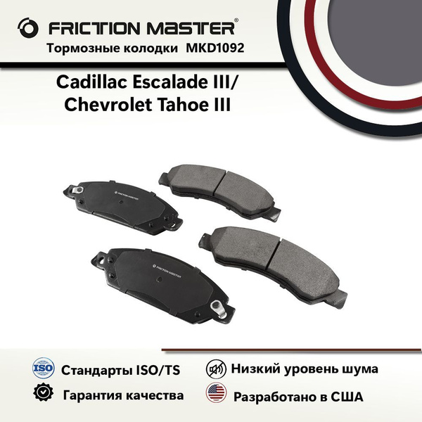 Тормозные колодки Friction Master MKD1092 Передние - купить по низким ...