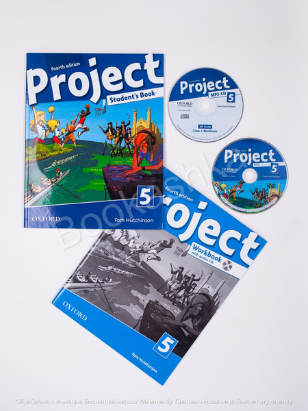 Комплект Project Level 5 Student Book + Workbook + CD - купить с ...
